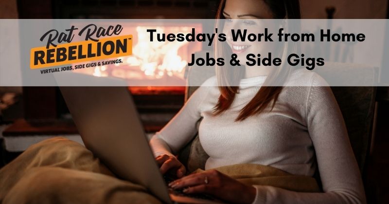 Work from Home Jobs & Extra Cash - Dec. 21, 2021 - Work From Home Jobs ...