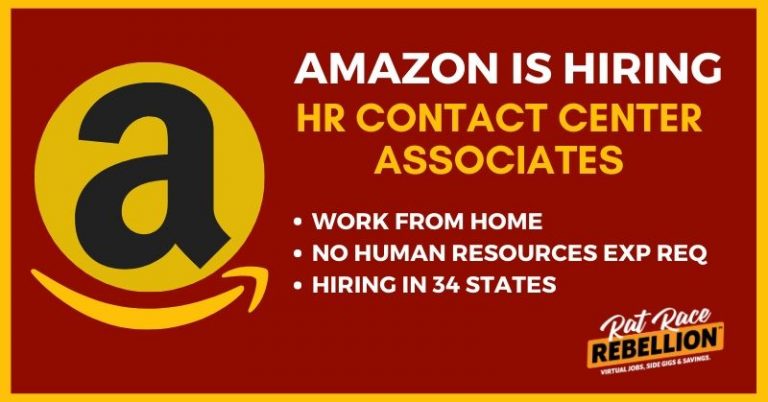 Amazon Hiring Work at Home Seasonal Associates for HR Contact Center ...