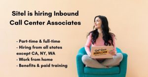 Work from Home Inbound Call Center Associates with Sitel - Benefits ...