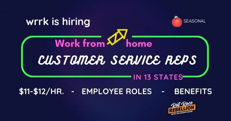 Work from Home for wrrk - Now Hiring 100 Seasonal Customer Service Reps ...
