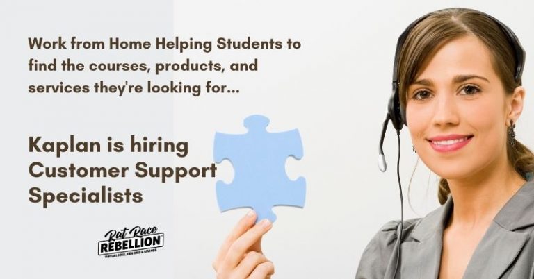 Work from Home Helping Students Find What They Need - Kaplan is Hiring ...