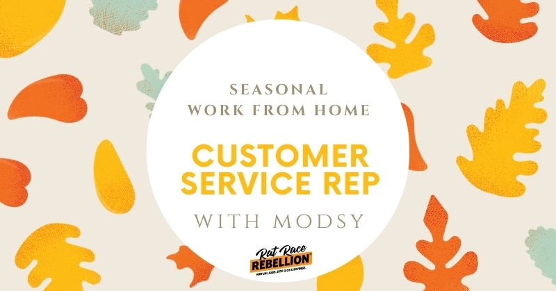 Work from Home Seasonal Customer Success Representative Needed at Modsy ...