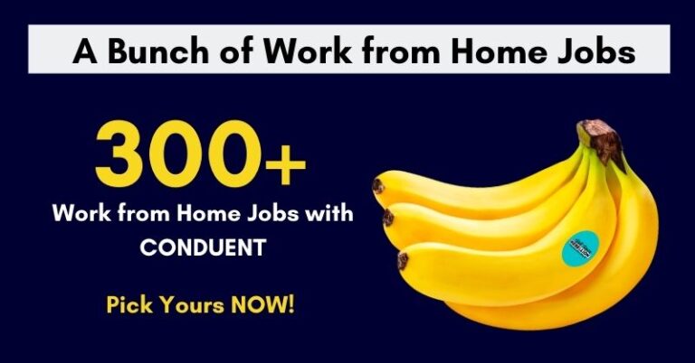300+ Work from Home Jobs With Conduent - Rat Race Rebellion