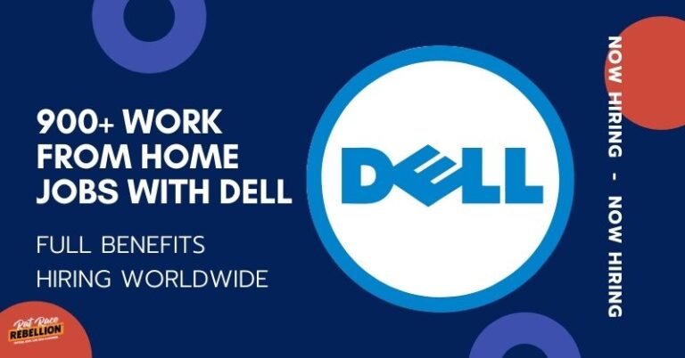900+ Work from Home Jobs with Dell - Rat Race Rebellion