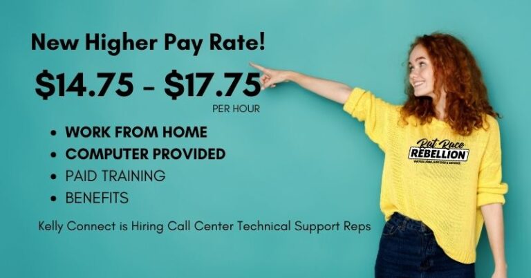 Make $14.75-$17.75 Working from Home for KellyConnect - Equipment ...