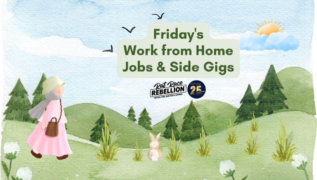 Work at Home Jobs Archives - Rat Race Rebellion