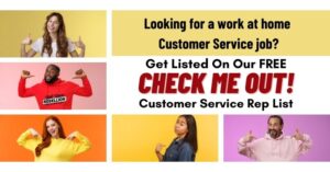 Get On Our FREE "Check Me Out!" Customer Service Rep List! - Rat Race ...