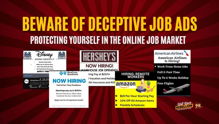 Beware of Deceptive Job Ads