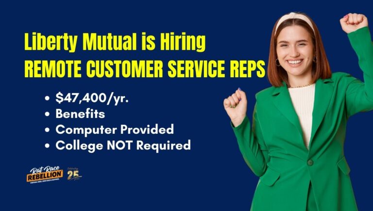 Remote Customer Service Rep: Liberty Mutual is Hiring