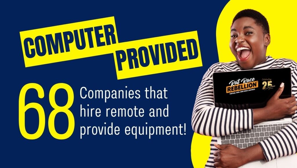 Remote Jobs With Computer Provided