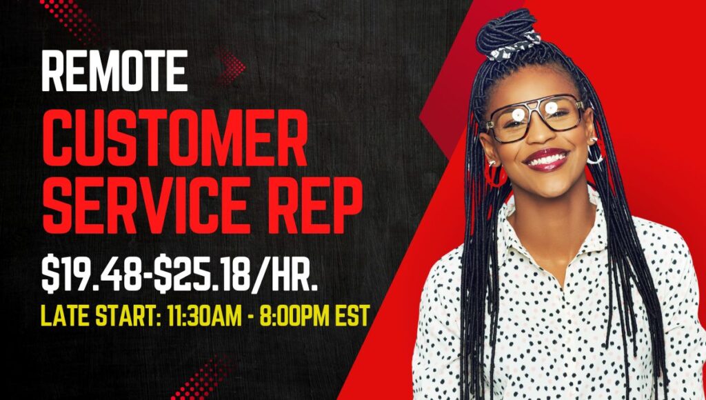 Remote Customer Service Representative