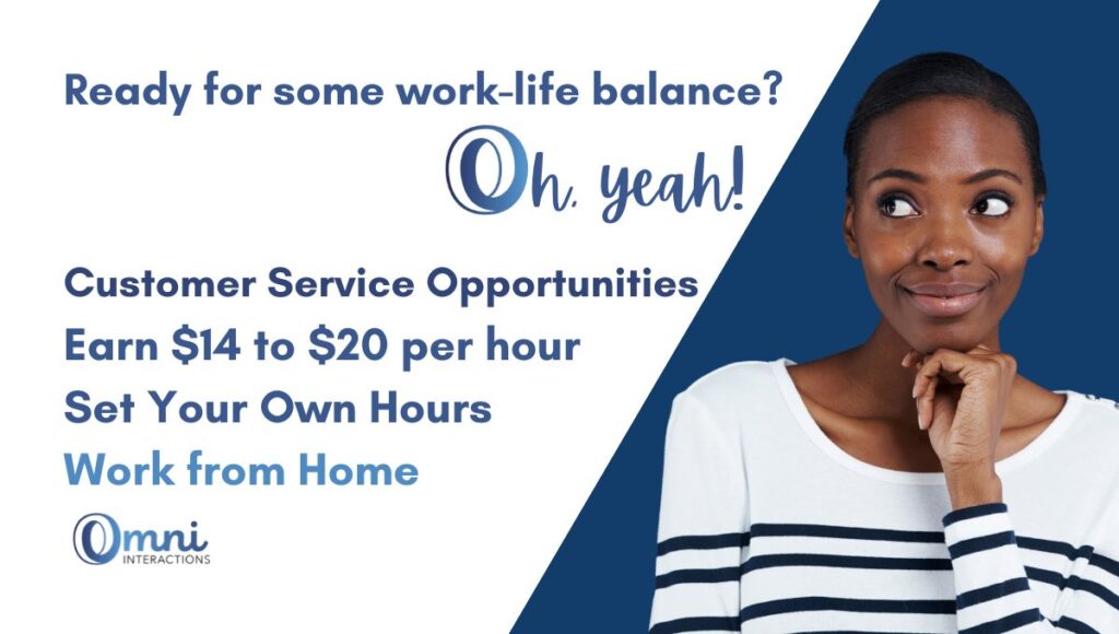 Remote Customer Service Work with Omni Interactions