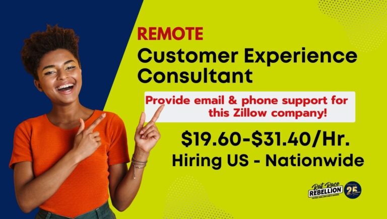 Remote Customer Experience Consultant with Zillow