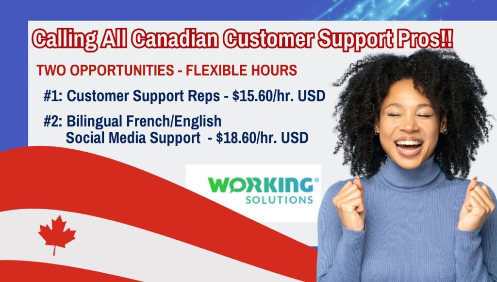 🍁 Canadian Customer Service Pros - Remote Jobs in Canada