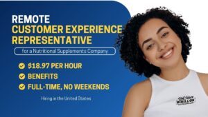 $18.97 - Remote Customer Experience Representative