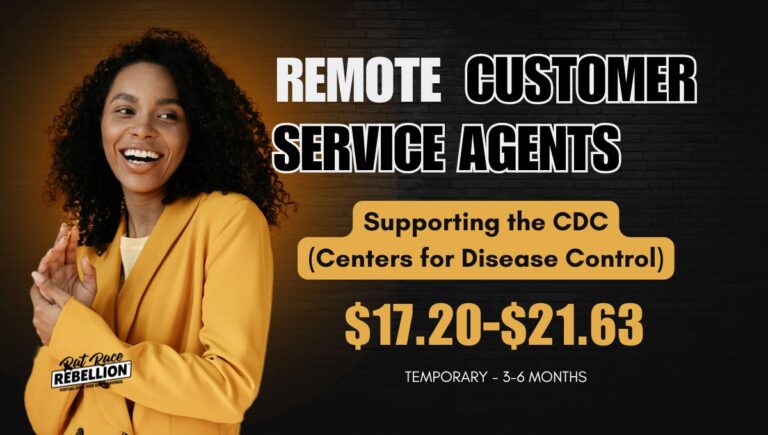 Remote Customer Service Agent Supporting the CDC