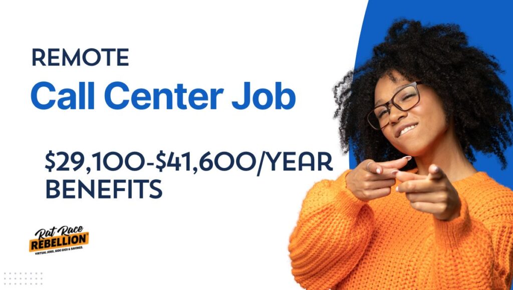 NEW! Remote Call Center Job