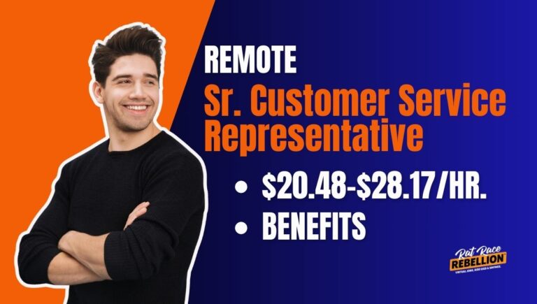 Remote Sr. Customer Service Representative