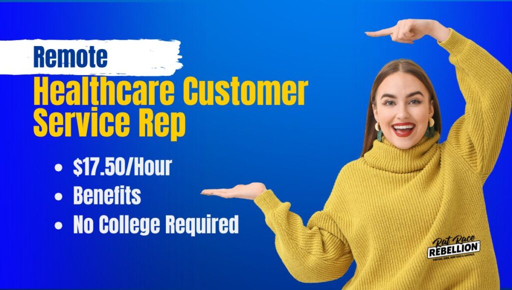 Remote Healthcare Customer Service Rep Job